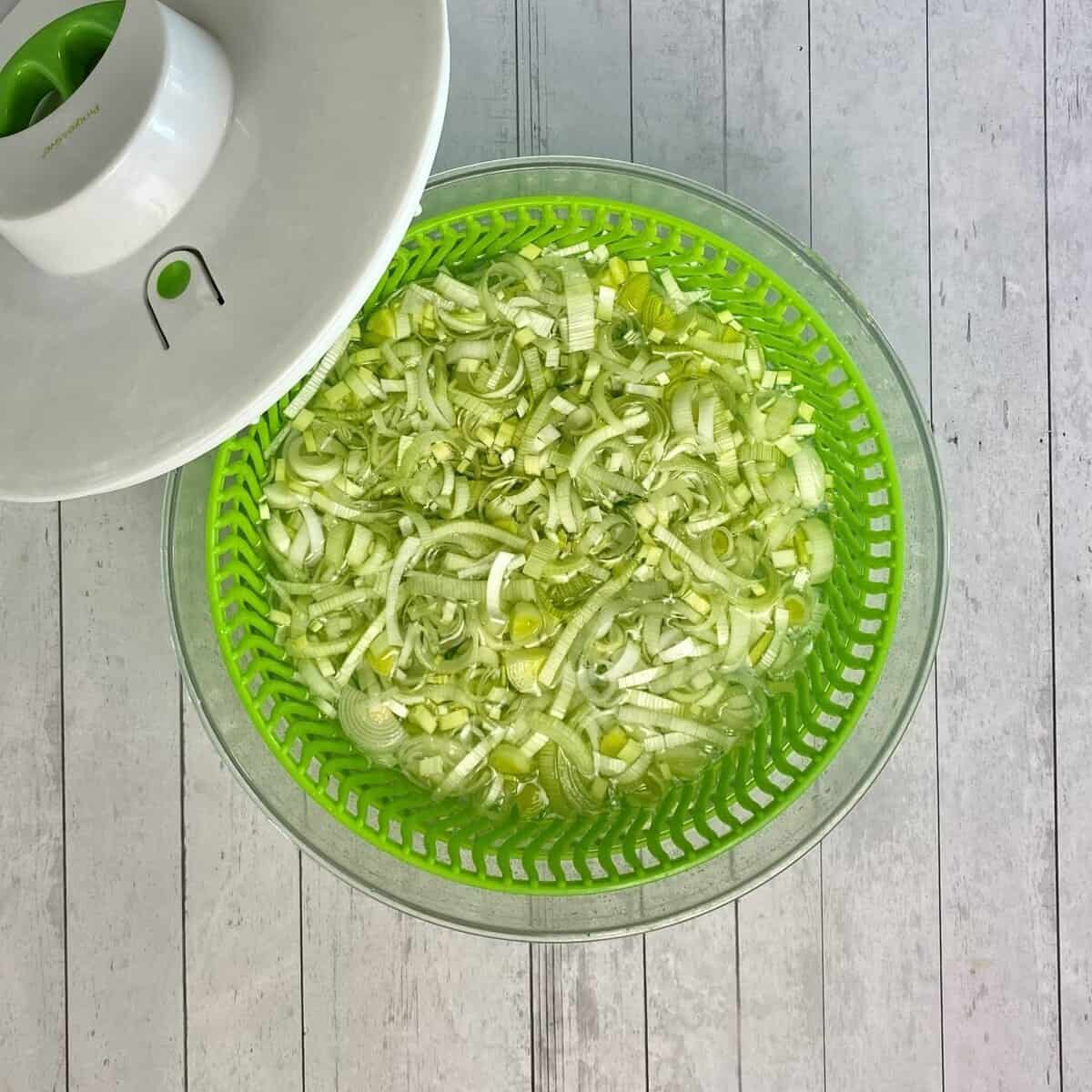 Creamy Leek Sauce - The Measured Scoop